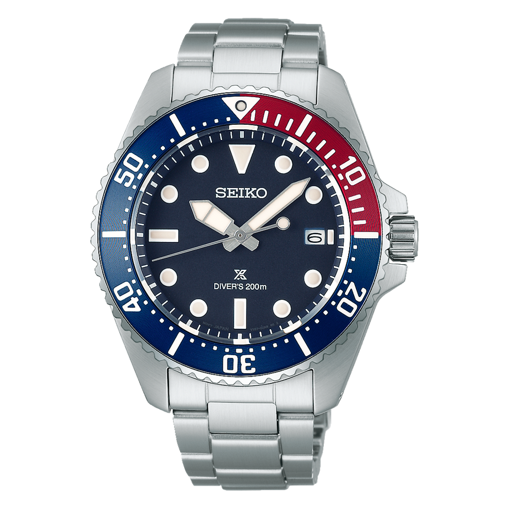 SEIKO Prospex Solar Diver Pepsi Blue | SNE595 – Bezel House