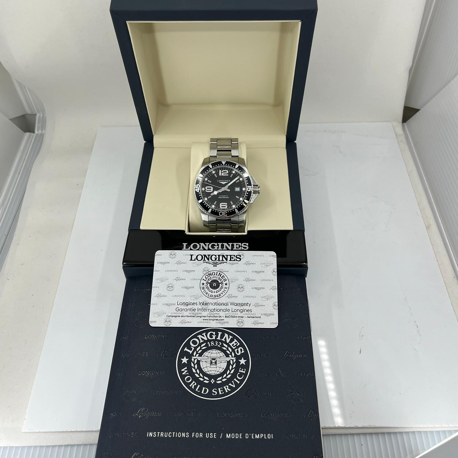 Longines Hydroconquest 44mm (L38414566) – Bezel House